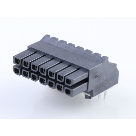Molex Rectangular Power Connector, 14 Contact(S), Female, Solder ...